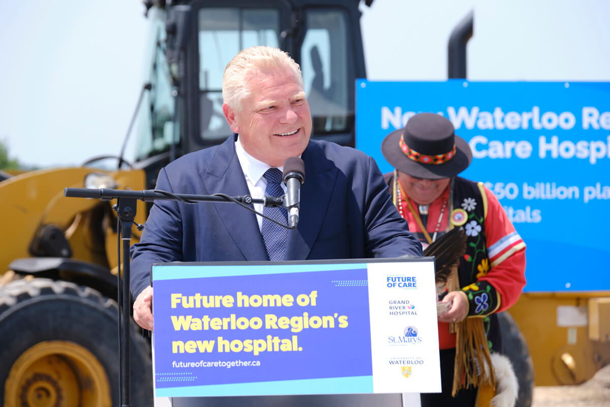R+T Park selected as site for new regional hospital - David Johnston ...